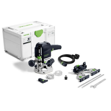 Festool OF 1010 RE(B)Q-Plus Electric Router with Light Module & Case - ITS
