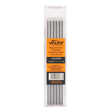 Vaunt Replacement Graphite Leads For Deep Hole Pencil - Pack of 6 - ITS