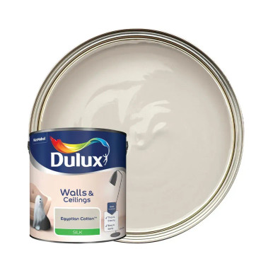 Dulux Walls & Ceilings Silk Paint Egyptian Cotton, 2.5L - ITS