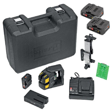 Stabila LAX 500 G Crossline Plumb Point Green Laser, SLB 500 Base ...