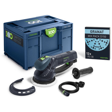 Festool 100 Years Limited Edition ROTEX RO 150 FEQ-Plus Electric Geared ...