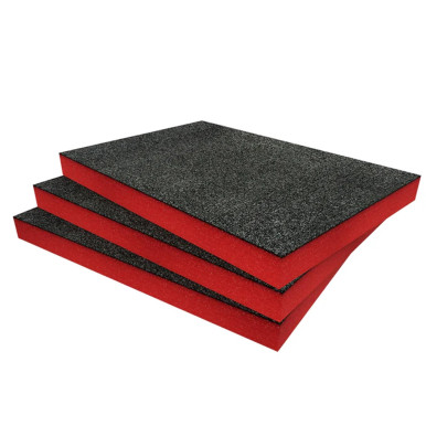 Shadow Foam RED 600 x 420 x 50mm Foam Panels - Pack of 3 - ITS