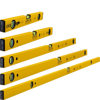 Stabila Type 70-2 Spirit Level Set (400mm, 600mm, 1000mm, 1200mm ...