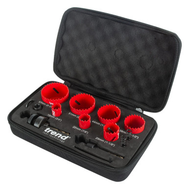 Trend HS/SET/7 7 Piece Plumbers Holesaw Set - ITS