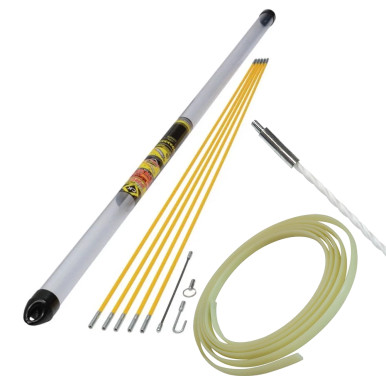 CK MightyRod PRO Cable Rod Starter Set 5m, SpiraFLEX 4mm Cable Rod ...
