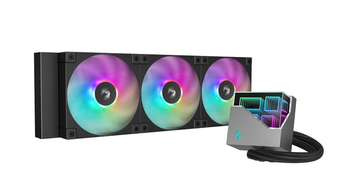 DeepCool LT360 A-RGB High-performance Liquid CPU Cooler, 5th Gen Pump ...
