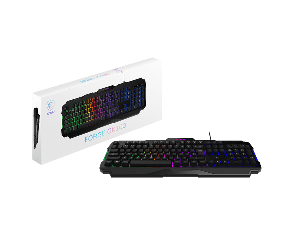 Buy MSI FORGE GK100 GAMING KEYBOARD. KB-MSI-GK100