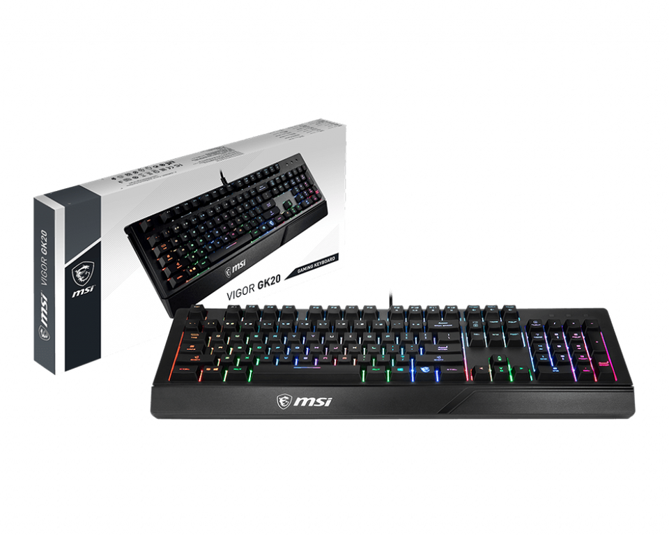 Buy MSI VIGOR GK20 GAMING KEYBOARD KB-MSI-GK20