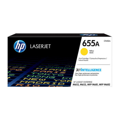 HP #655A Yellow Toner CF452A - MAD Electronics Australia