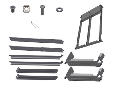 NVIDIA 19" RACKS FIXED MOUNTING-KIT, FOR SN2100, SN2010 SYSTEM, RACK ...