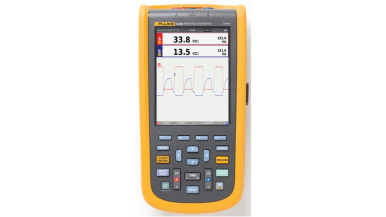 Fluke 123B ScopeMeter 120B Series, 20MHz Handheld Oscilloscope, 2 ...