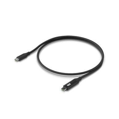 Ubiquiti USB-C Cable with Charge Display,Length 0.3M, Black, Braided ...