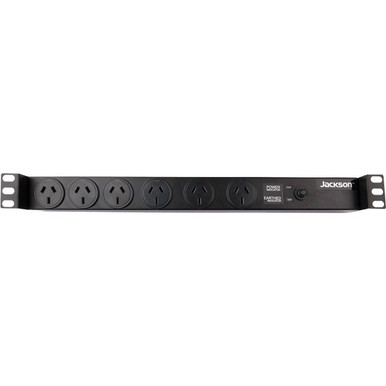 JACKSON 19" Rack 6-Way Power Board Rack Mount Power Rail Jackson - MAD ...