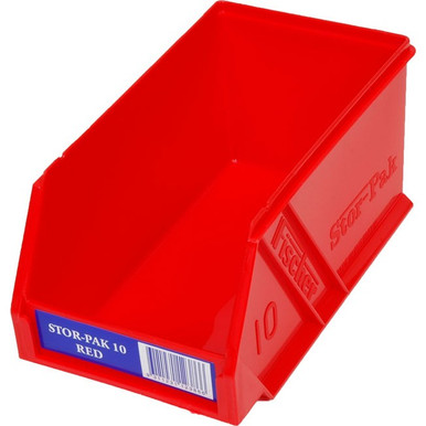 FISCHER PLASTIC Small Storage Drawer Red Stor-Pak Containers - MAD ...