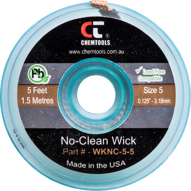CHEMTOOLS 3.0Mm X 1.5M Soder Wick Braid Chemtools 38616036