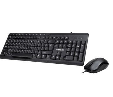 Gigabyte KM6300 USB Wired Keyboard & Mouse Combo KBG-KM6300