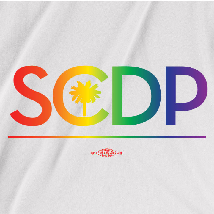 SCDP Pride Logo (White Unisex & Women's Tee) - South Carolina ...