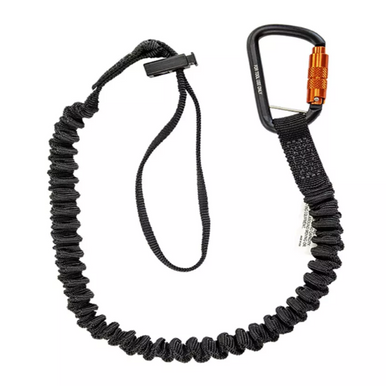 Safewaze 15 lb. Elasticated Tool Tether (Carabiner/Cinch) - Harriscos ...
