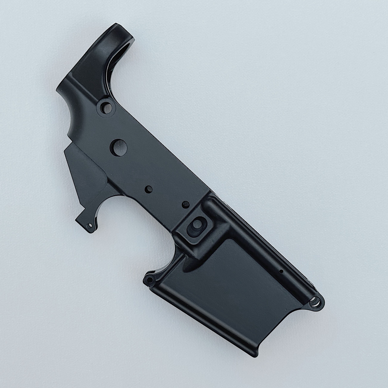 AR15 Lower Receiver - Bad Attitude Department - "LOW-KEY" - Black Anodized