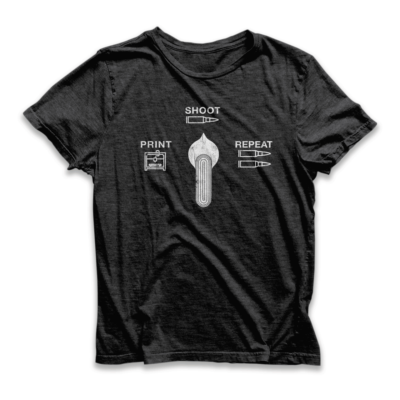 Print Shoot Repeat Selector Markings T-Shirt