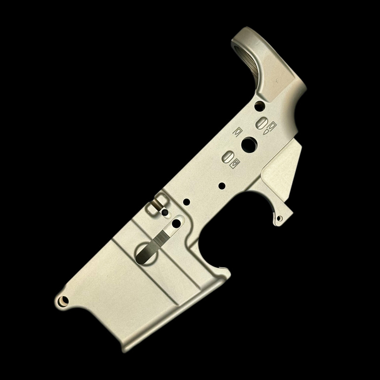 AR15 Lower Receiver - Bad Attitude Department - "LOW-KEY" - Clear ...