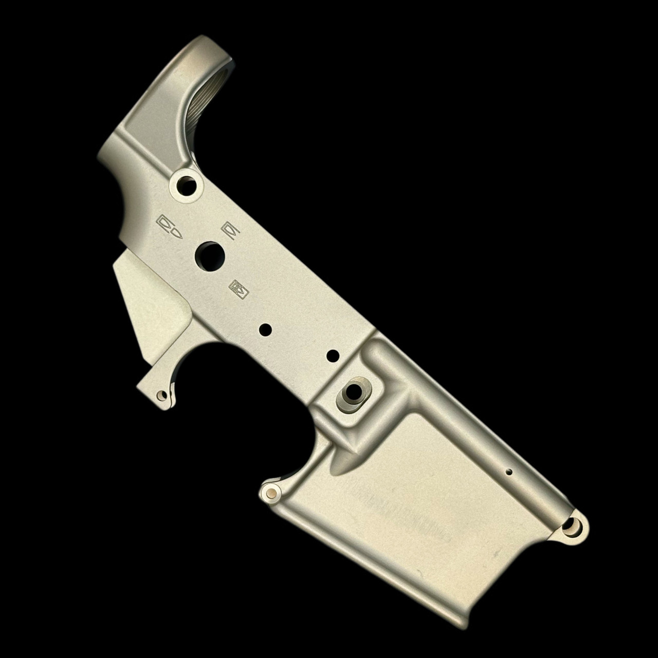 AR15 Lower Receiver - Bad Attitude Department - "LOW-KEY" - Clear ...