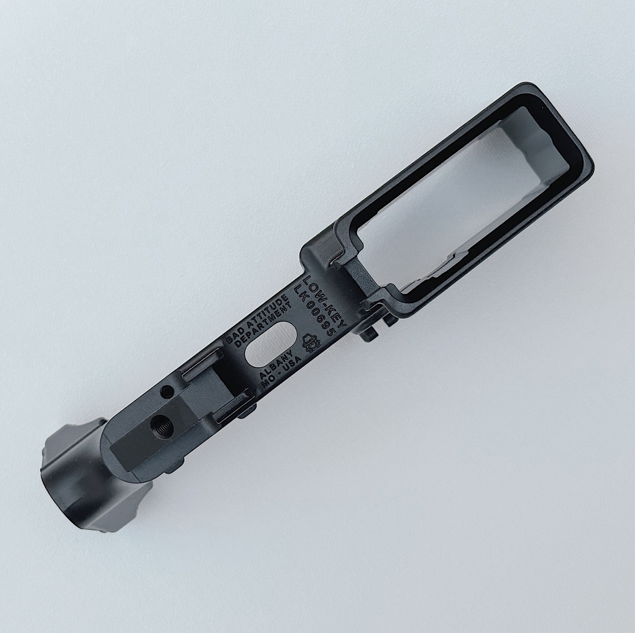 AR15 Lower Receiver - Bad Attitude Department - "LOW-KEY" - Pictogram ...