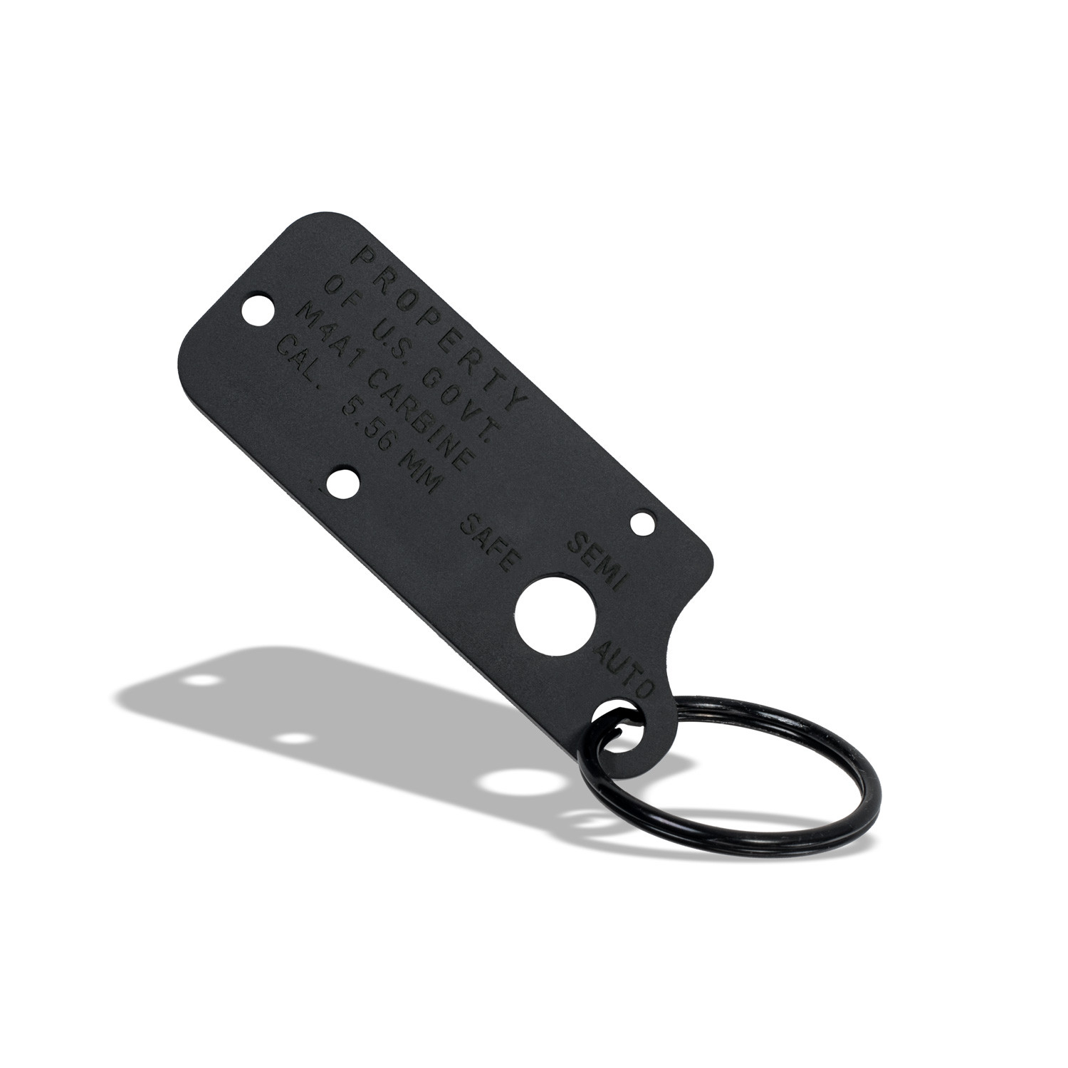 M16 Keychain - Government Property M4A1 Edition