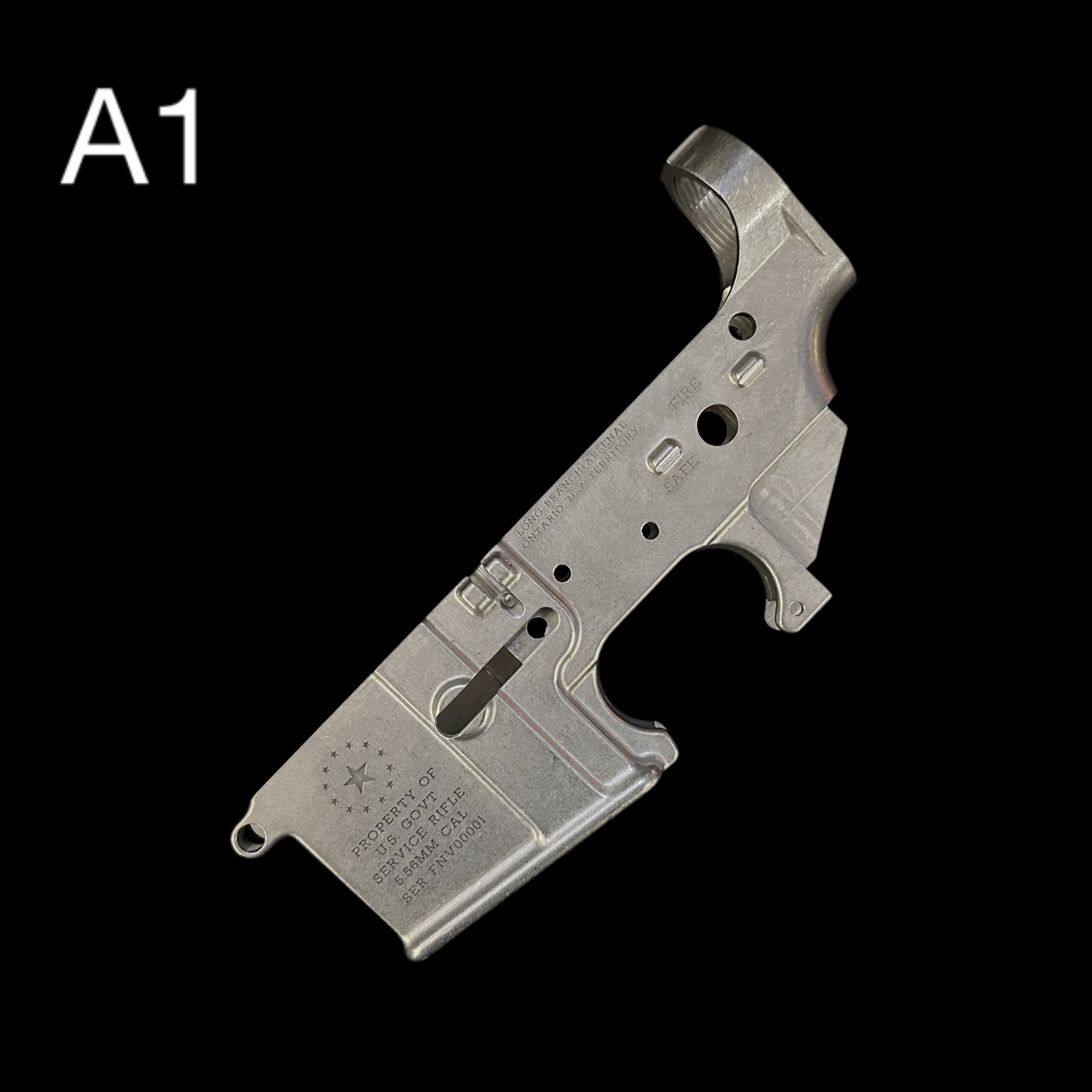 Bad Attitude Department Generic A1 SMG AR15 Lower Receiver