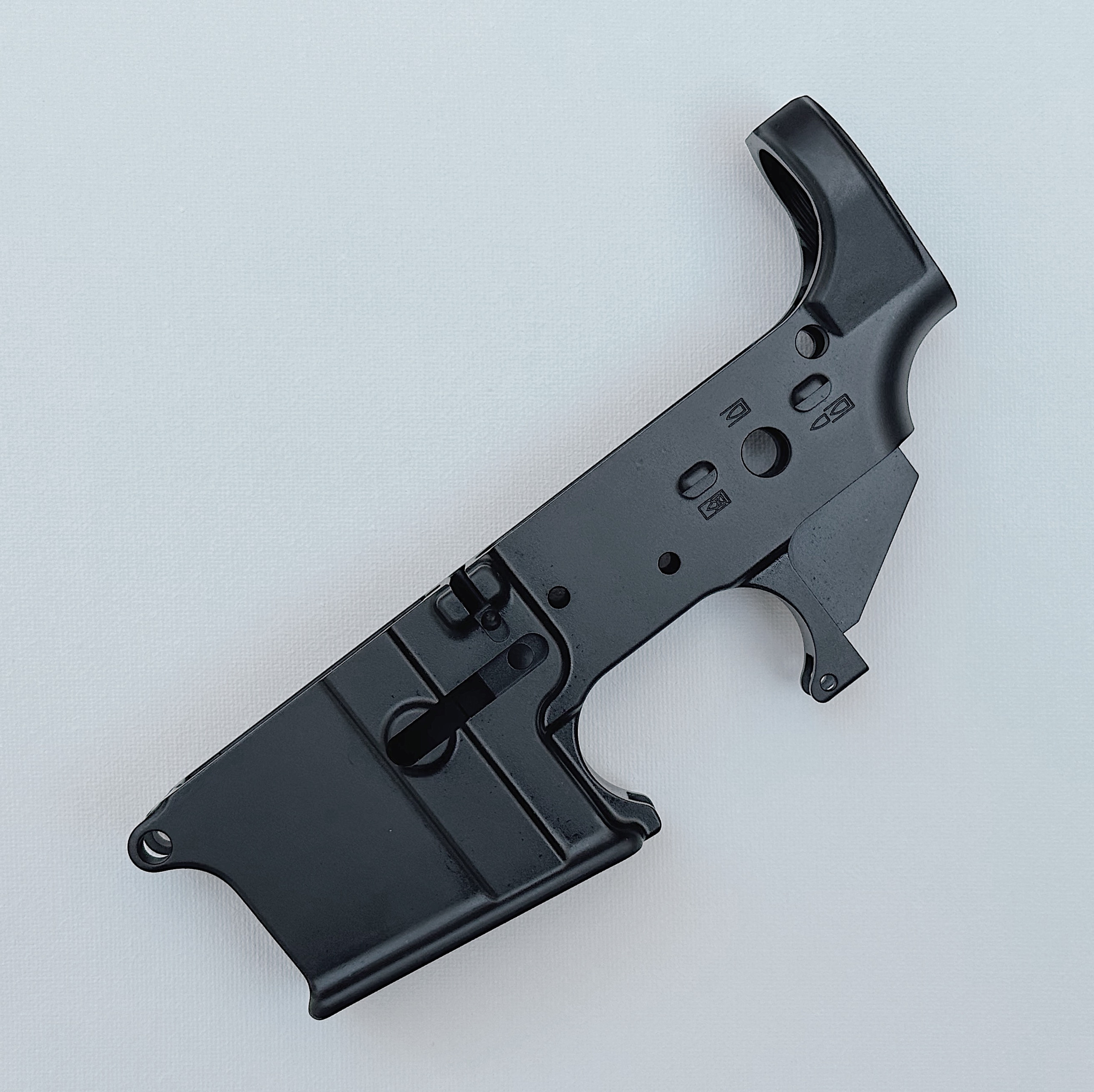 AR15 Lower Receiver - Bad Attitude Department - "LOW-KEY" - Pictogram ...