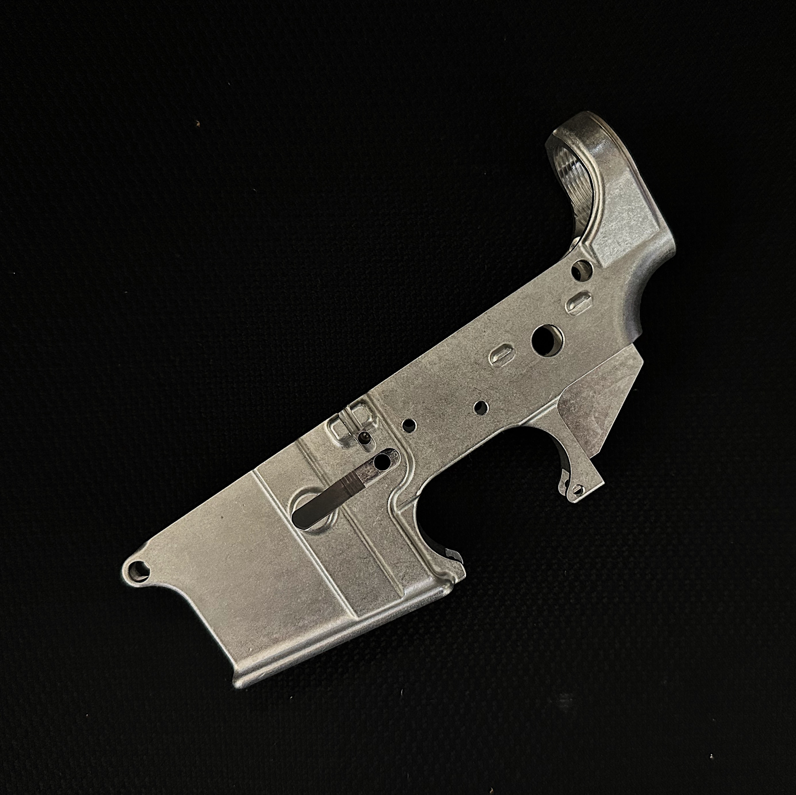 AR15 Lower Receiver - Bad Attitude Department - "LOW-KEY" - Raw