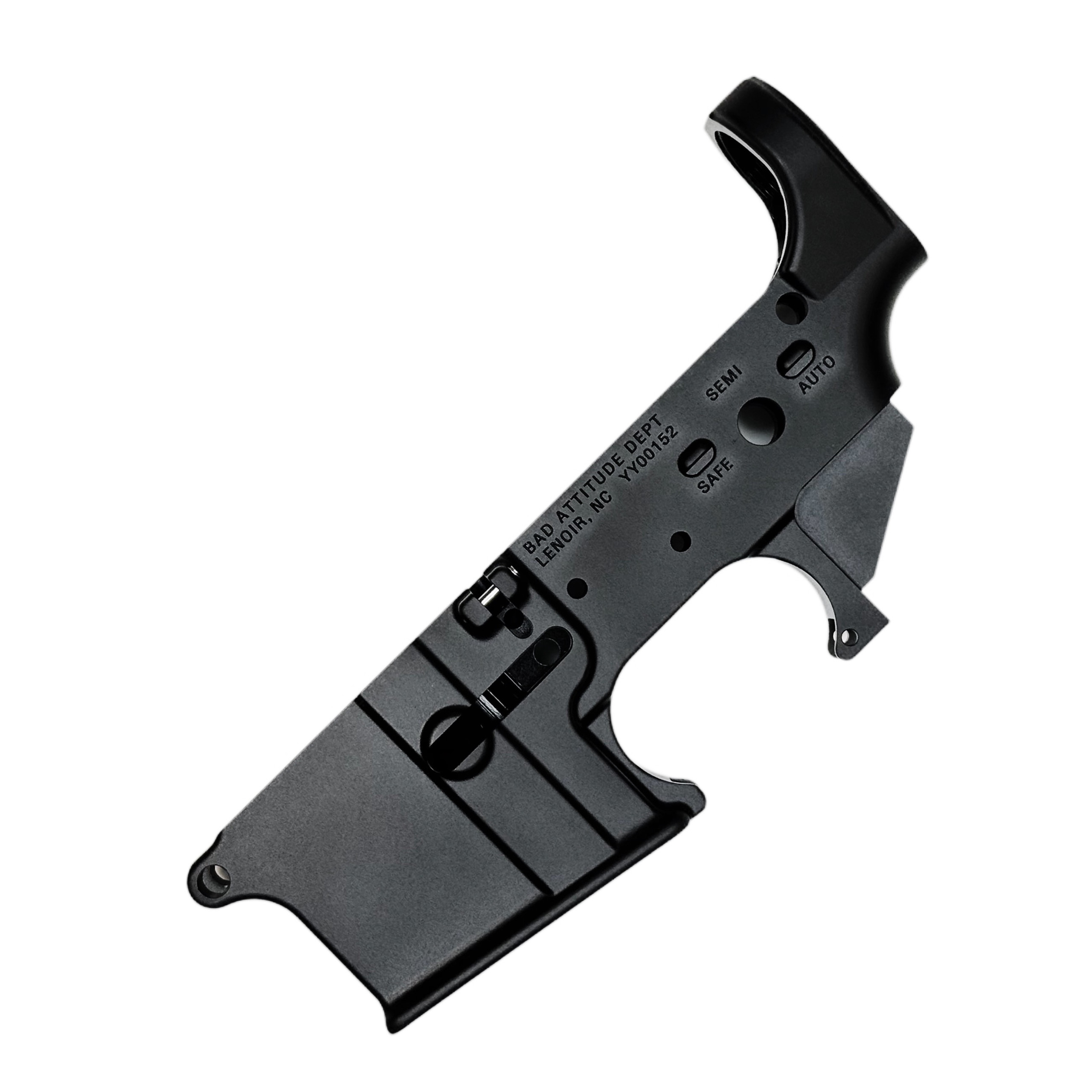 Bad Attitude Department AR15 Lower Receiver - MK-PSPSPS MOD 0