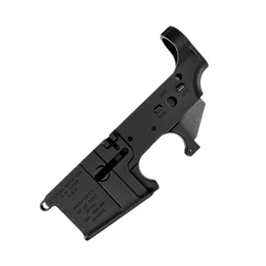 Retro A1 AR15 Lower Receiver - Limited Custom Garbage Cat Grey
