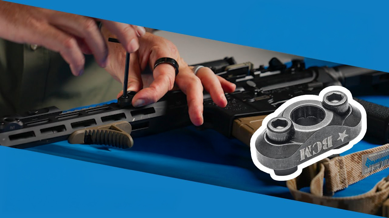 M-LOK Sling Rail Mount Installation & Overview - Blue Force Gear