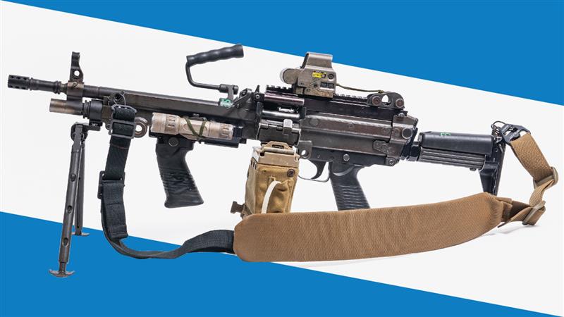 M249 Machine Gun - Sling attachment and sizing feild guide - Blue Force ...