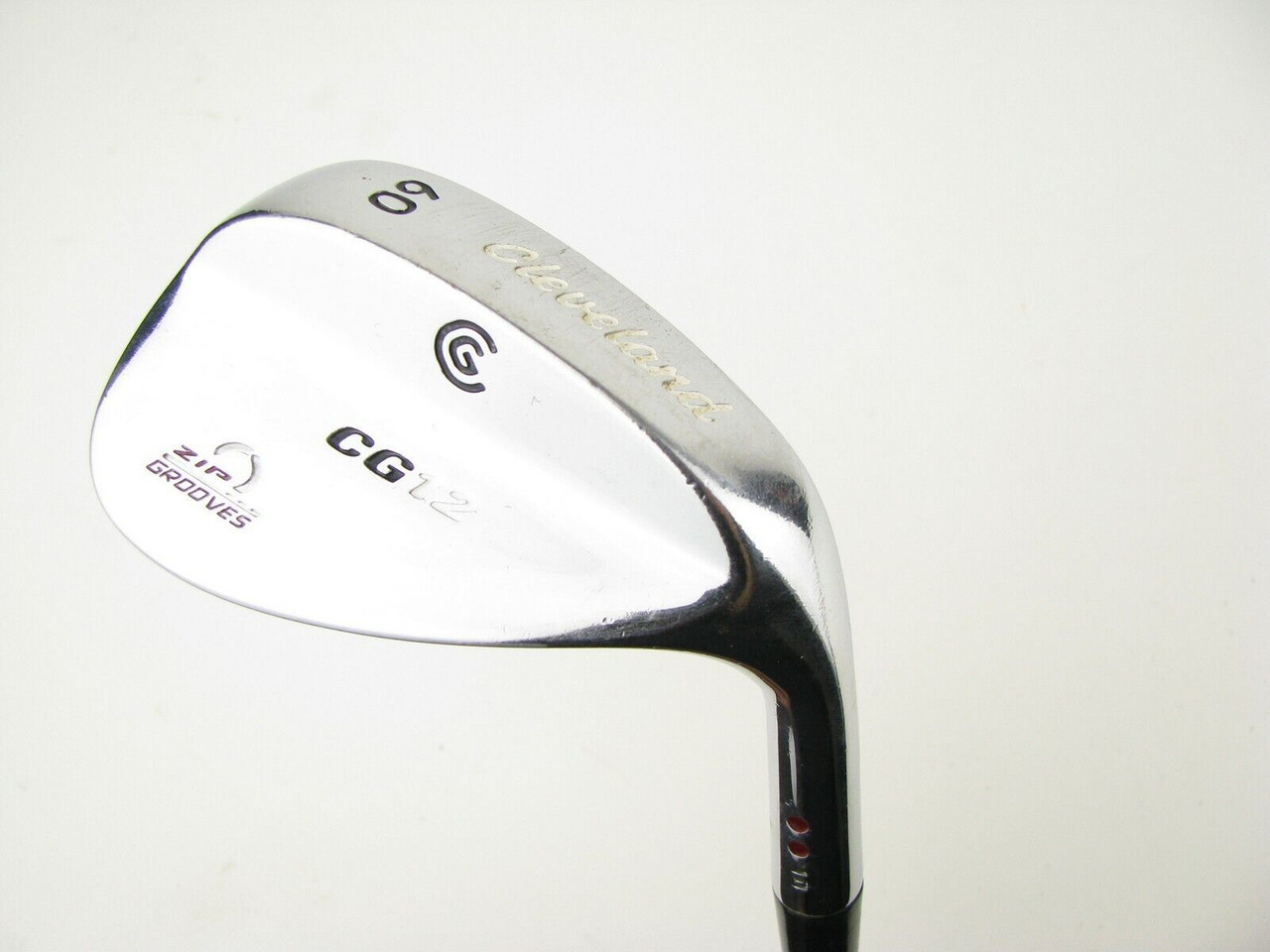 Cleveland CG12 Zip Grooves Chrome Lob Wedge 60 degree 60-10 with Steel ...