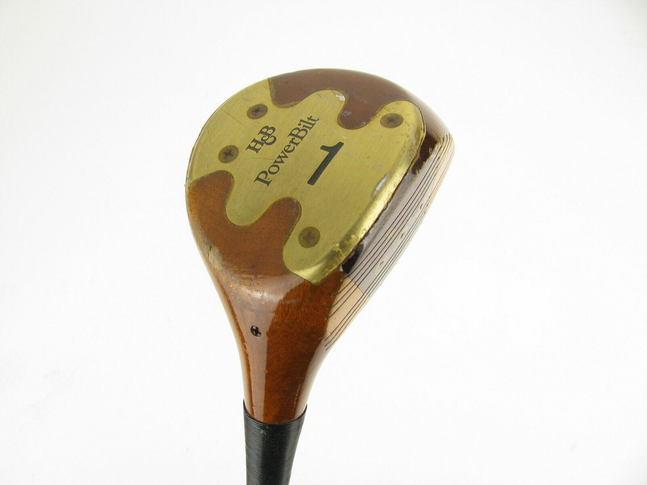 H&B Powerbilt Citation Genuine Persimmon Driver with Steel Dynamic C ...