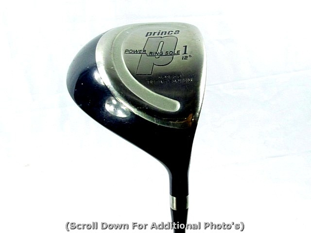 Prince Power Ring Sole Titanium Driver 12* w/ Factory Graphite Uniflex ...