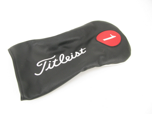 Titleist Leather Driver Headcover BLACK - Clubs n Covers Golf