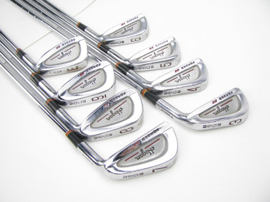VINTAGE Ben Hogan Edge Forged GS FT Worth TX iron set 3-EW w/ Steel 4 ...