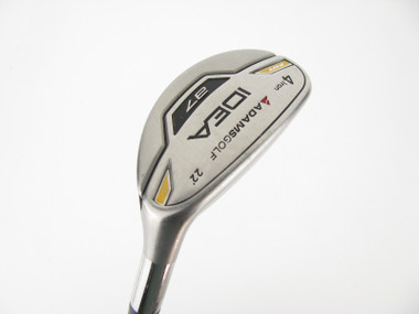 Adams Idea a7 #4 Hybrid 22 degree w/ Graphite Aviv Core 85 Regular ...