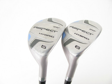 Set of 2 LADIES Aspect Hybrids #5 - 25* and #6 - 28* w/ Graphite ...