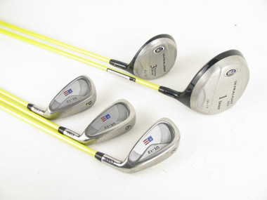 JUNIOR USKG UltraLight UL-12 Golf set #1,#3,6i,8i,PW with Graphite 63 ...