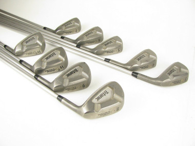 Ray Cook Titanic USA iron set 3-PW+SW with Graphite Regular - Clubs n ...