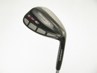 Zevo Golf Powersole Lob Wedge 60 degree with Steel Wedge Flex - Clubs n ...