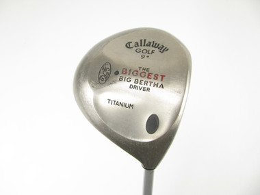 Callaway The Biggest Big Bertha Driver 9* w/ Graphite Stiff - Clubs n ...