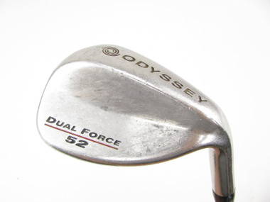 Odyssey Dual Force Gap Wedge 52 degree with Steel Stiff - Clubs n ...