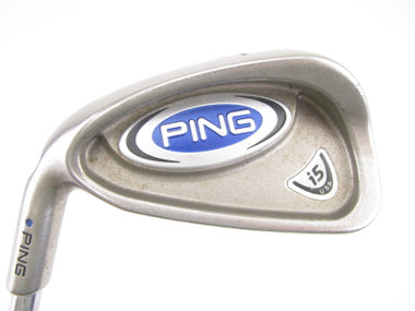 LEFT HAND Ping i5 BLUE DOT 4 Iron w/ Steel Project X Rifle Stiff ...