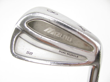 Mizuno MP-58 Dual Muscle 8 iron with Steel KBS Tour Stiff - Clubs n ...