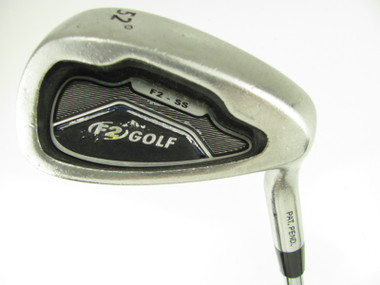 F2 Golf Face Forward F2-SS Gap Wedge 52 degree with Steel Wedge Flex ...